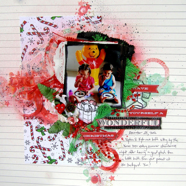 Jolly Christmas: Candy Canes Paper – 1320LLC