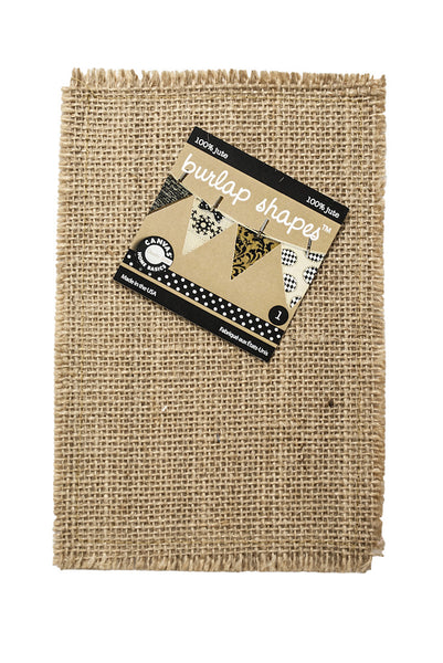 Burlap Banner Shape - Rectangle – 1320LLC