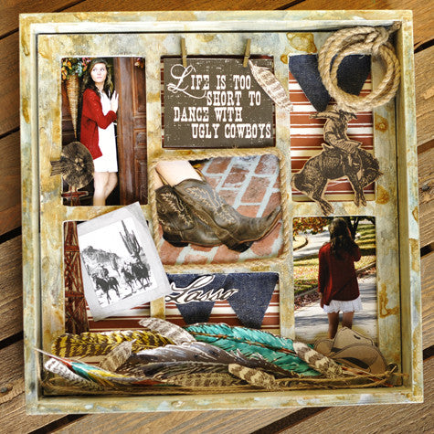 Boots and Saddle Sayings on Ivory Paper – 1320LLC
