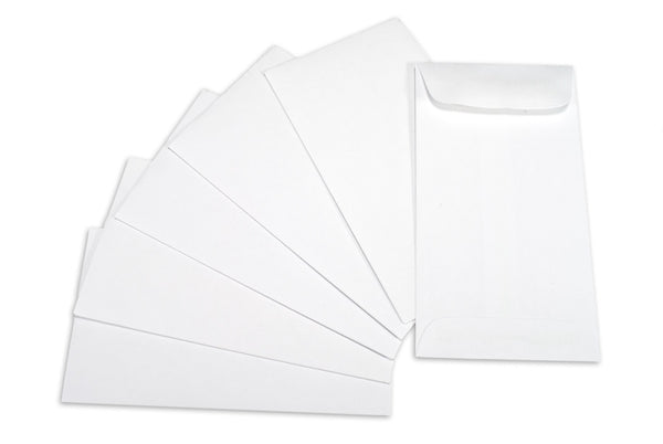 Coin Envelope - White -4 3 1/8"x5 1/2" (6) – 1320LLC